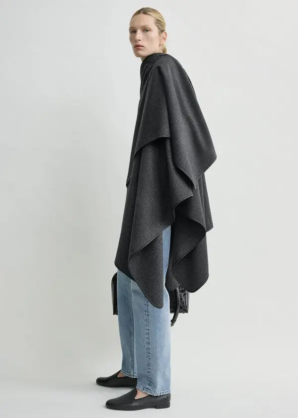 TOTEME Flannel Cape
