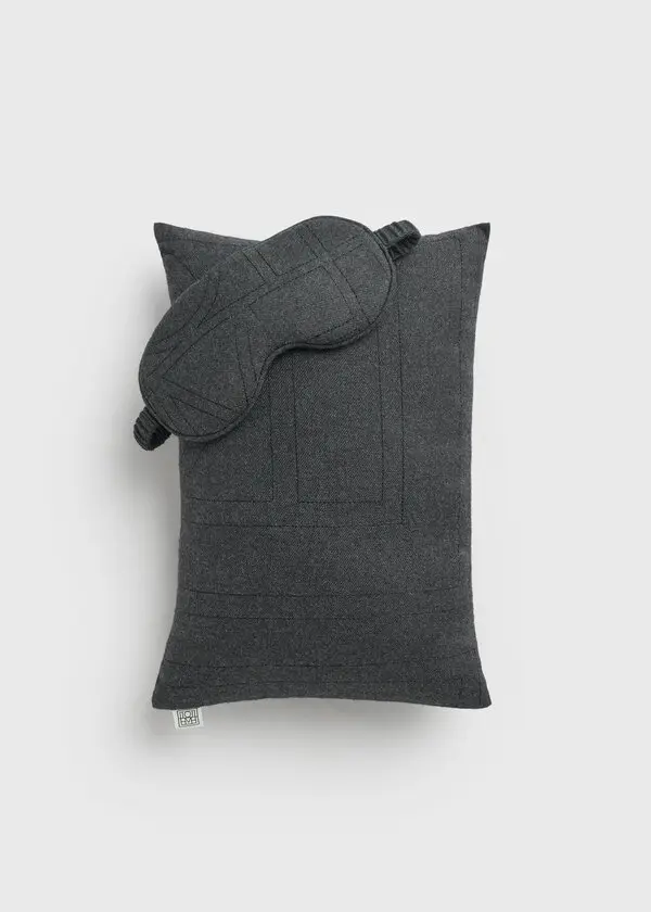 TOTEME Monogram Sleep Set Charcoal - Grey