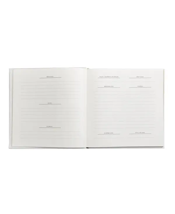 GRAPHIC IMAGE Leather Wedding Journal