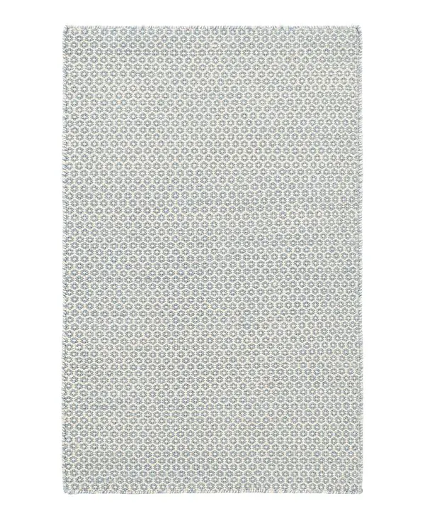 DASH & ALBERT Dash Albert Annie Selke Rda446 Honeycomb Area Rug, 9'0x12'0 - Mist/ivory