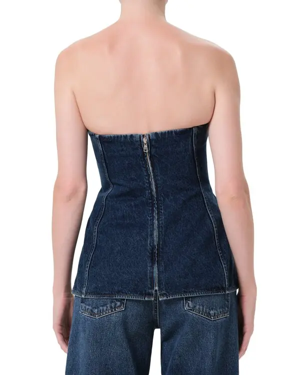 AGOLDE Lara Denim Corset - Form