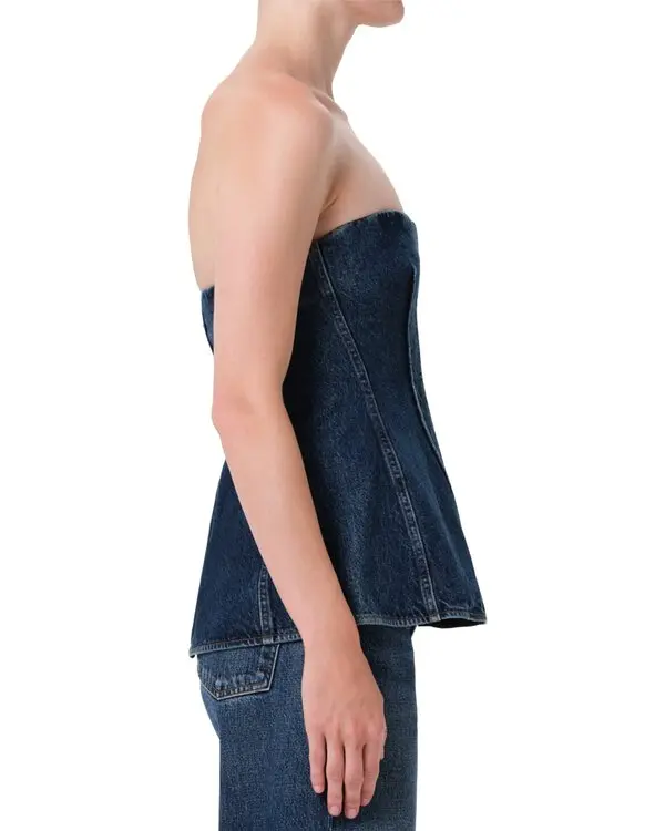 AGOLDE Lara Denim Corset - Form
