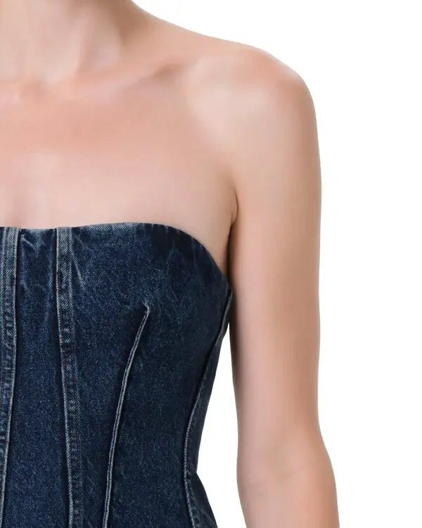 AGOLDE Lara Denim Corset - Form