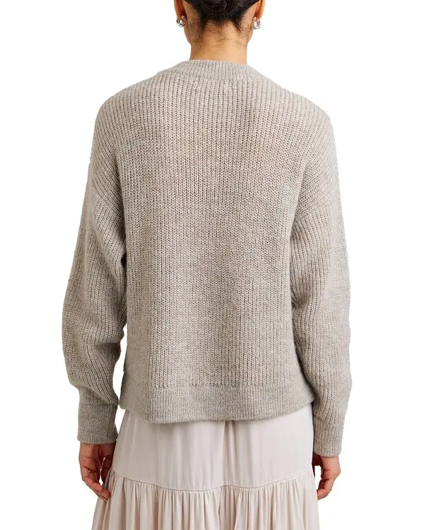 Bella Dahl Beaded Crewneck Sweater