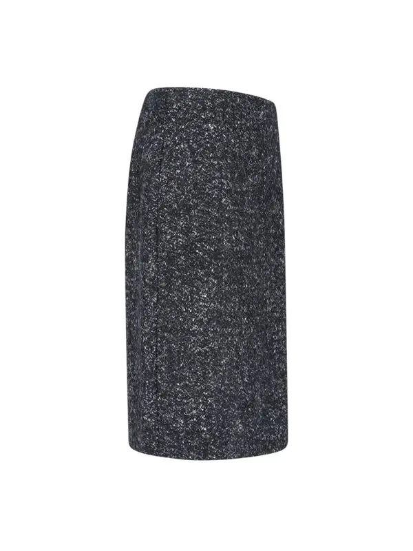 THE ROW Malva Wool Skirt