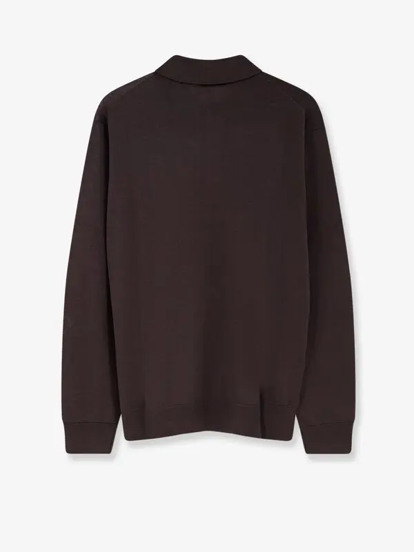 BRAMANI CASHMERE Wool Polo Sweater
