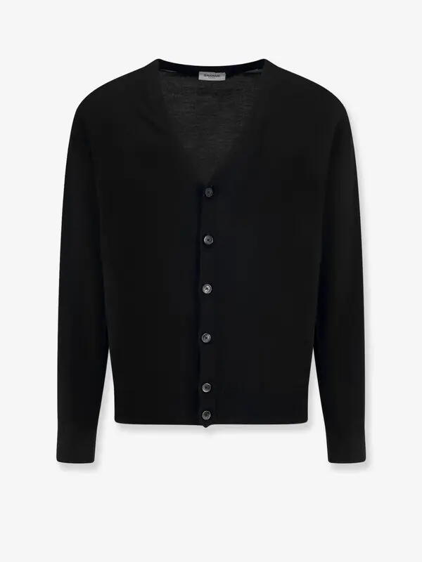 BRAMANI CASHMERE Wool Cardigan - Black
