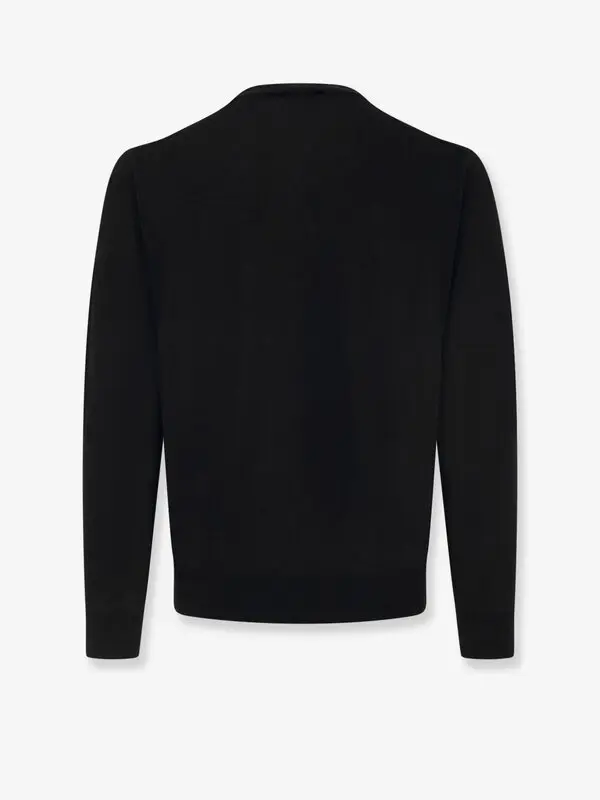 BRAMANI CASHMERE Wool Cardigan - Black