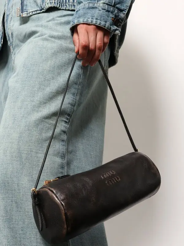 Miu Miu Leather Mini Aviator Crossbody Bag