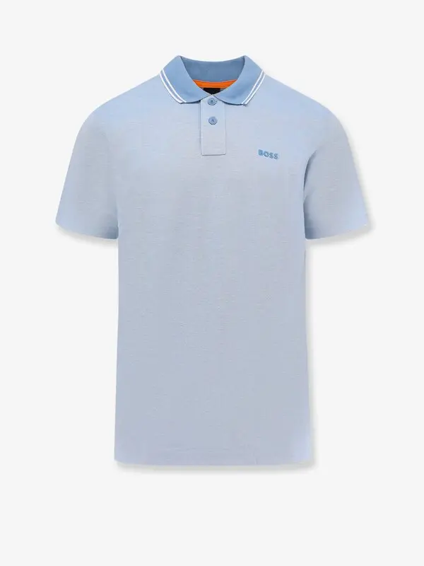 BOSS Cotton Polo Shirt - Blue