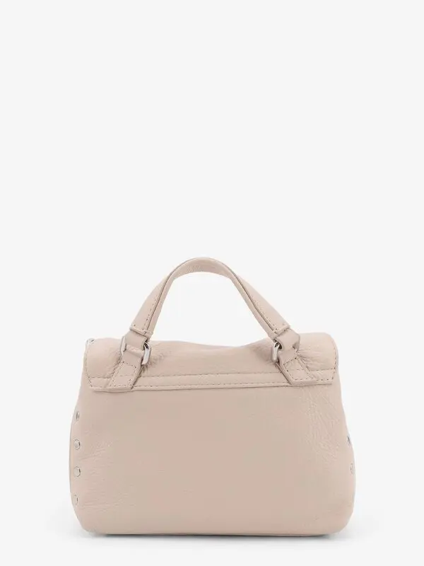 ZANELLATO Postina® S Textured Leather Bag - White