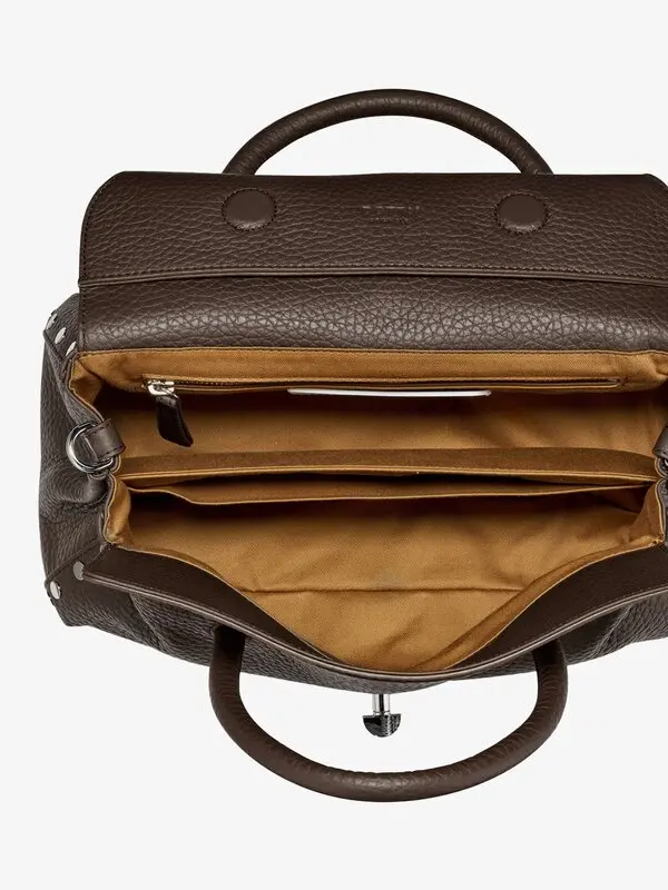 ZANELLATO Dotta® Small Hammered Leather Bag