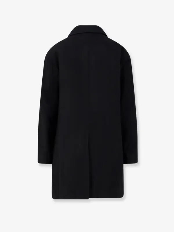 PALTO' Cantuccio Felt Wool Coat With Padded Lining