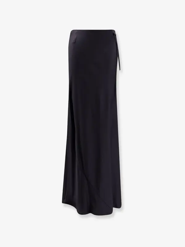SEMICOUTURE Elvira Satin Long Skirt