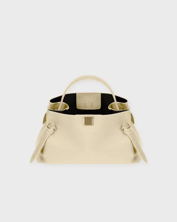 Yuzefi Gyoza Pebble Grain Leather Tote