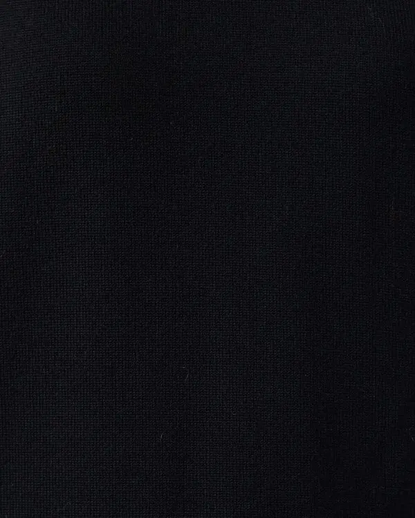 JIL SANDER Midweight Wool Crew-neck Top - Black
