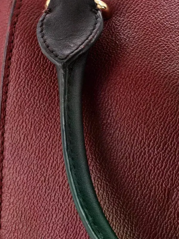 Burberry Buckle Leather Medium Tote