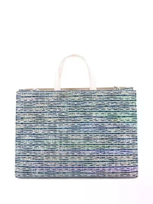 Givenchy 4g Denim Medium Tote Bag