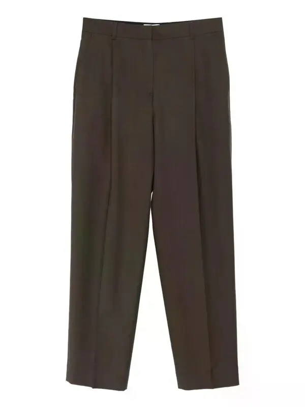 TOTEME Pleated Trousers - Brown