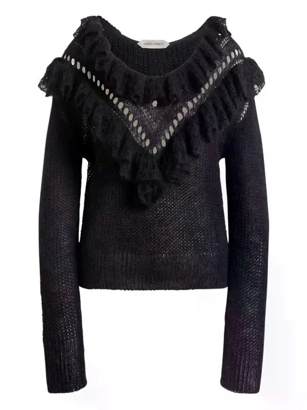 Alberta Ferretti Ruffled Knitwear