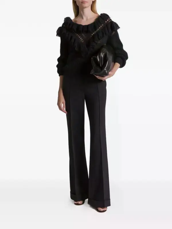 Alberta Ferretti Ruffled Knitwear