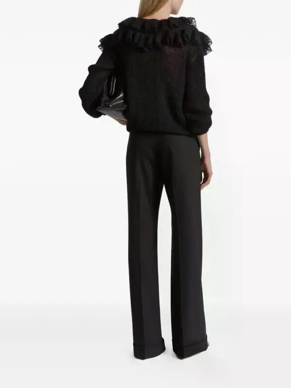 Alberta Ferretti Ruffled Knitwear