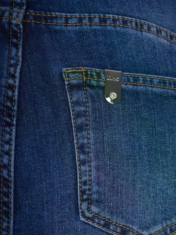 Liu Jo Button Detail Jeans