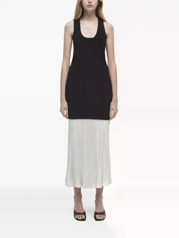 Simkhai Zaden Pleated Midi Dress