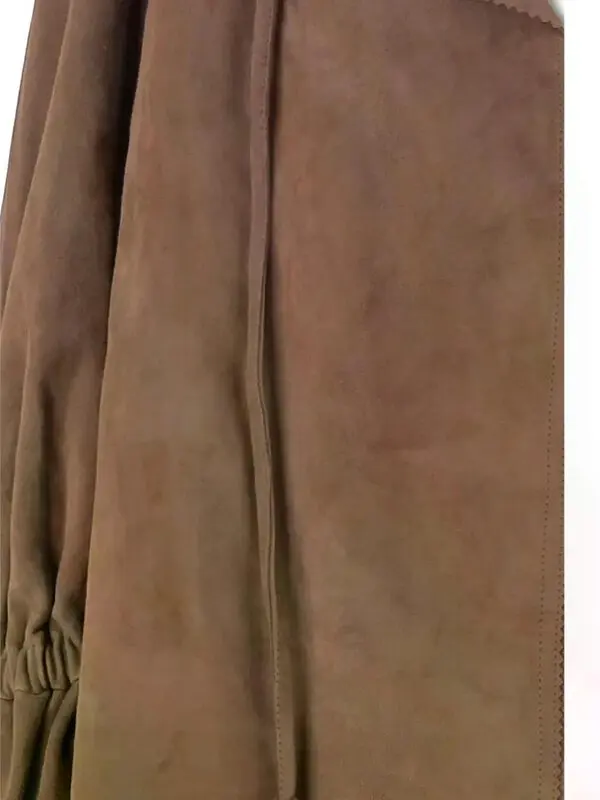 BY MALENE BIRGER Dicte Ruffled Drawstring Blouse
