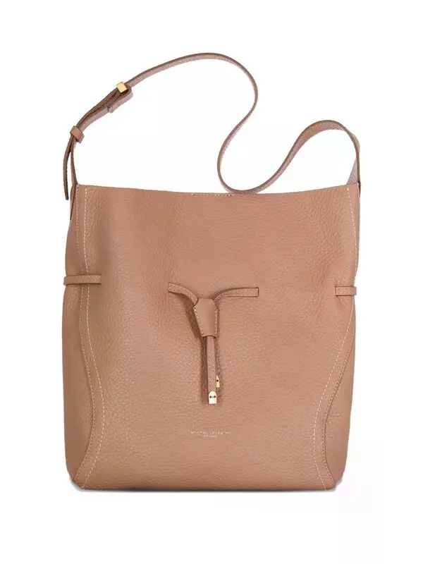 GIANNI CHIARINI Drawstring Shoulder Bag - Neutrals