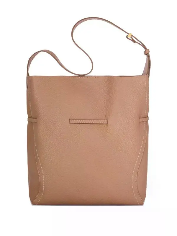 GIANNI CHIARINI Drawstring Shoulder Bag - Neutrals