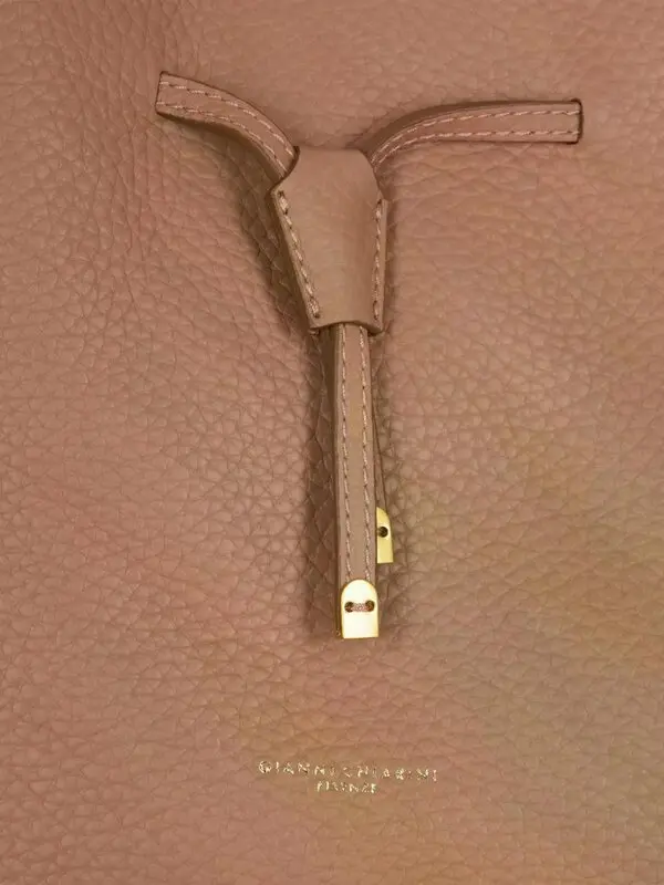 GIANNI CHIARINI Drawstring Shoulder Bag - Neutrals
