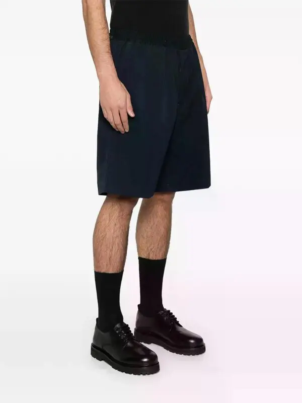 Prada Elasticated Waistband Shorts - Blue