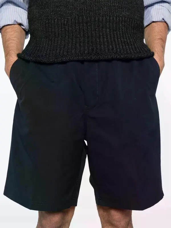Prada Elasticated Waistband Shorts - Blue