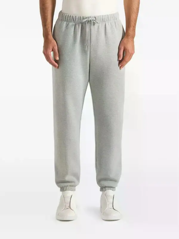 Manière De Voir Alistair Logo-embroidery Track Pants - Grey