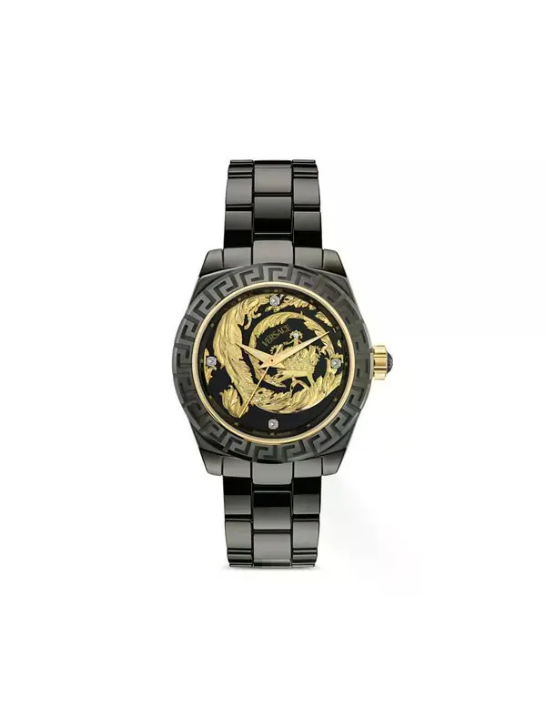 Versace Dv One 40mm Watch - Black