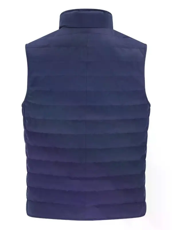 Brunello Cucinelli Quilted High-collar Gilet