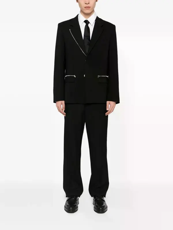 Versace Wool Tailored Trousers