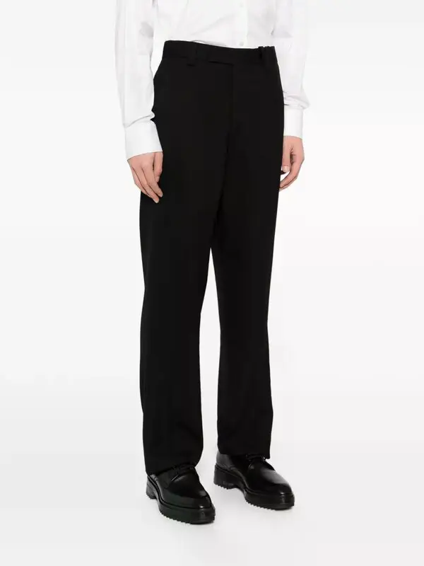 Versace Wool Tailored Trousers