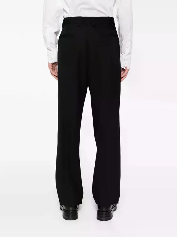 Versace Wool Tailored Trousers