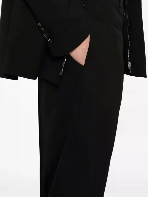 Versace Wool Tailored Trousers