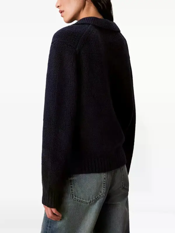 Calvin Klein Boucle Knit V-neck Sweater