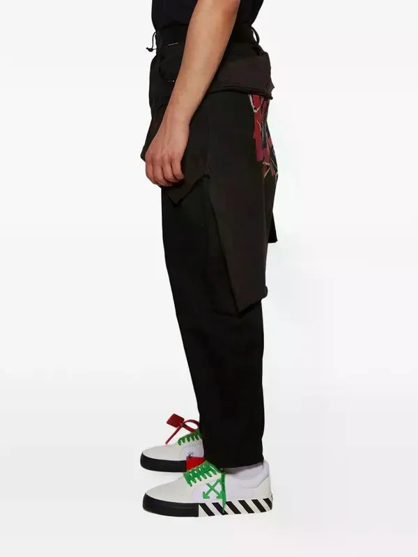 44 LABEL GROUP Buttoned Trousers