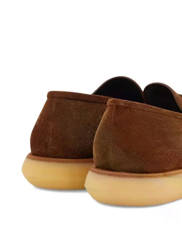 FERRAGAMO Gancini-plaque Loafers