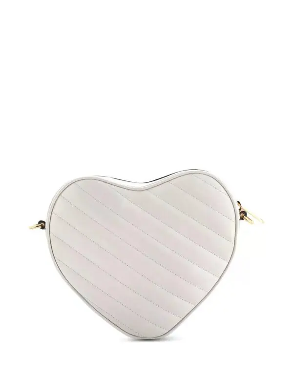 Gucci Interlocking G Heart Quilted Leather Mini Shoulder Bag