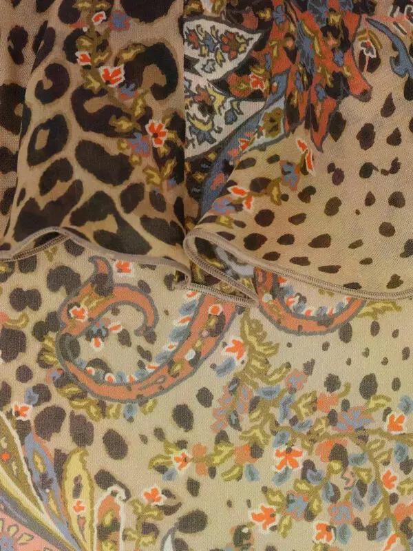 Etro Printed Silk Shirt