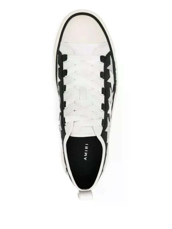 Amiri Star Appliqué Court Low Top Sneakers