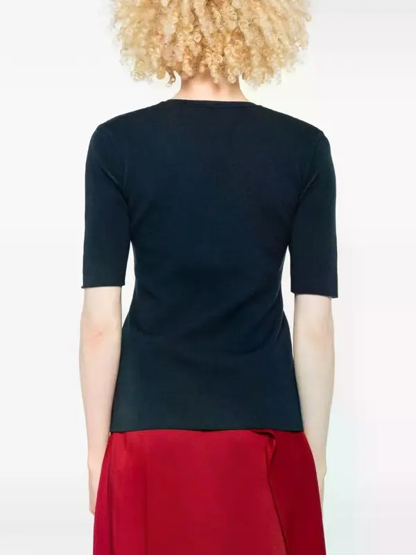 Erdem Floral-motif Knitted T-shirt