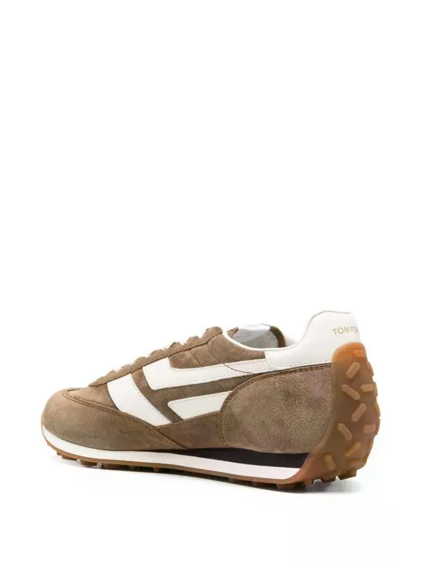 TOM FORD Lace-up Sneakers - Brown