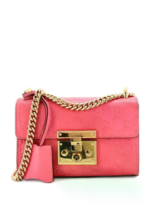 Gucci Padlock Small Shoulder Bag Sissima Leather